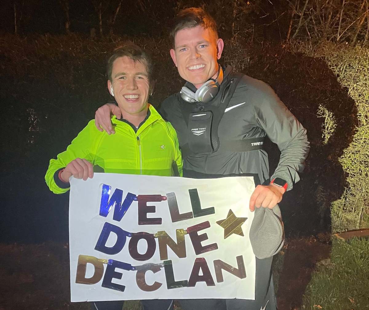 Declan Murphy completes the 4 x 4 x 48 Challenge for Centrepoint - Burnetts